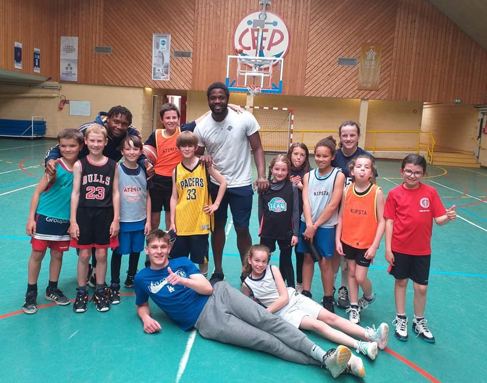 La NM1 au contact des jeunes basketteurs | CEP Lorient Basket-Ball